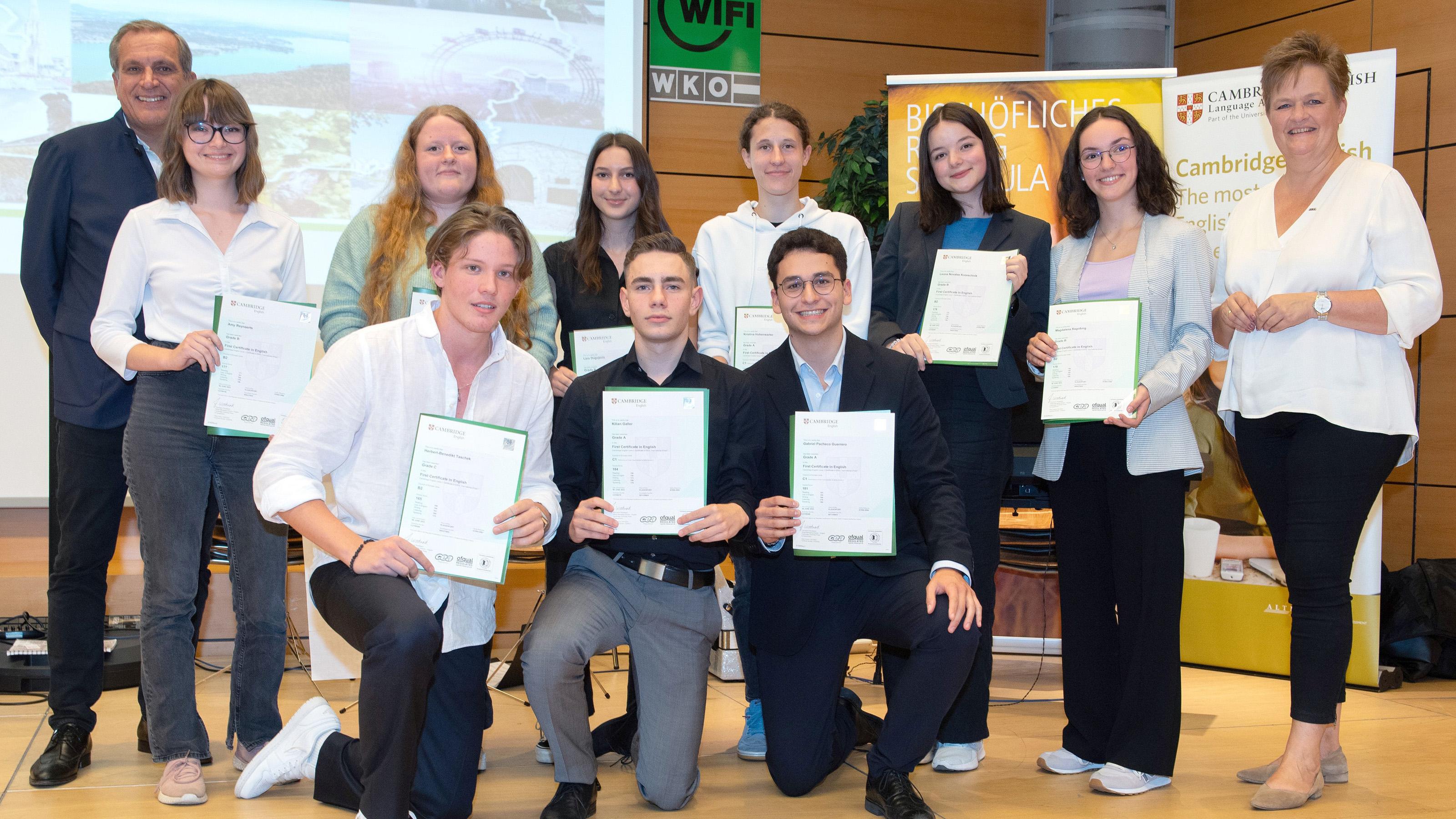 Sie stellten ihr Sprachtalent unter Beweis - WKO