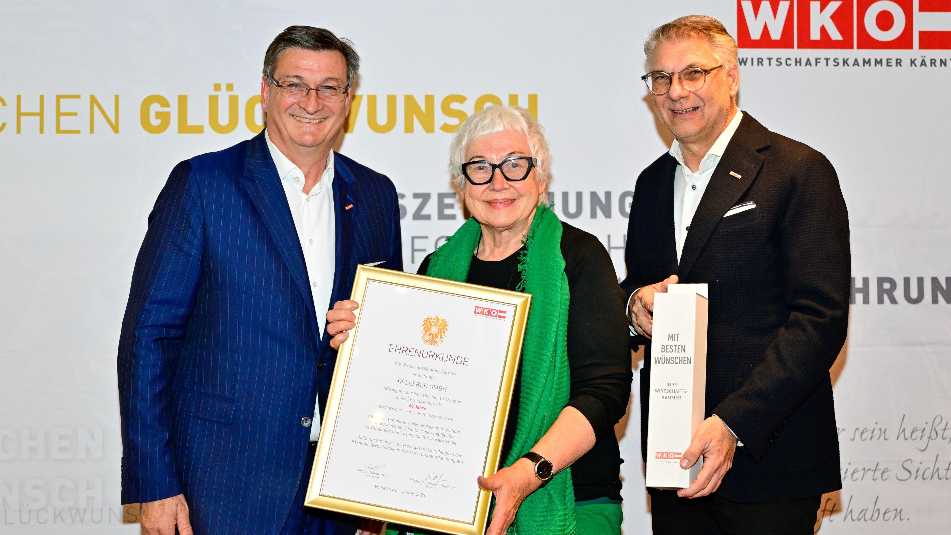 Erfolgreiche Unternehmer:innen geehrt - WKO
