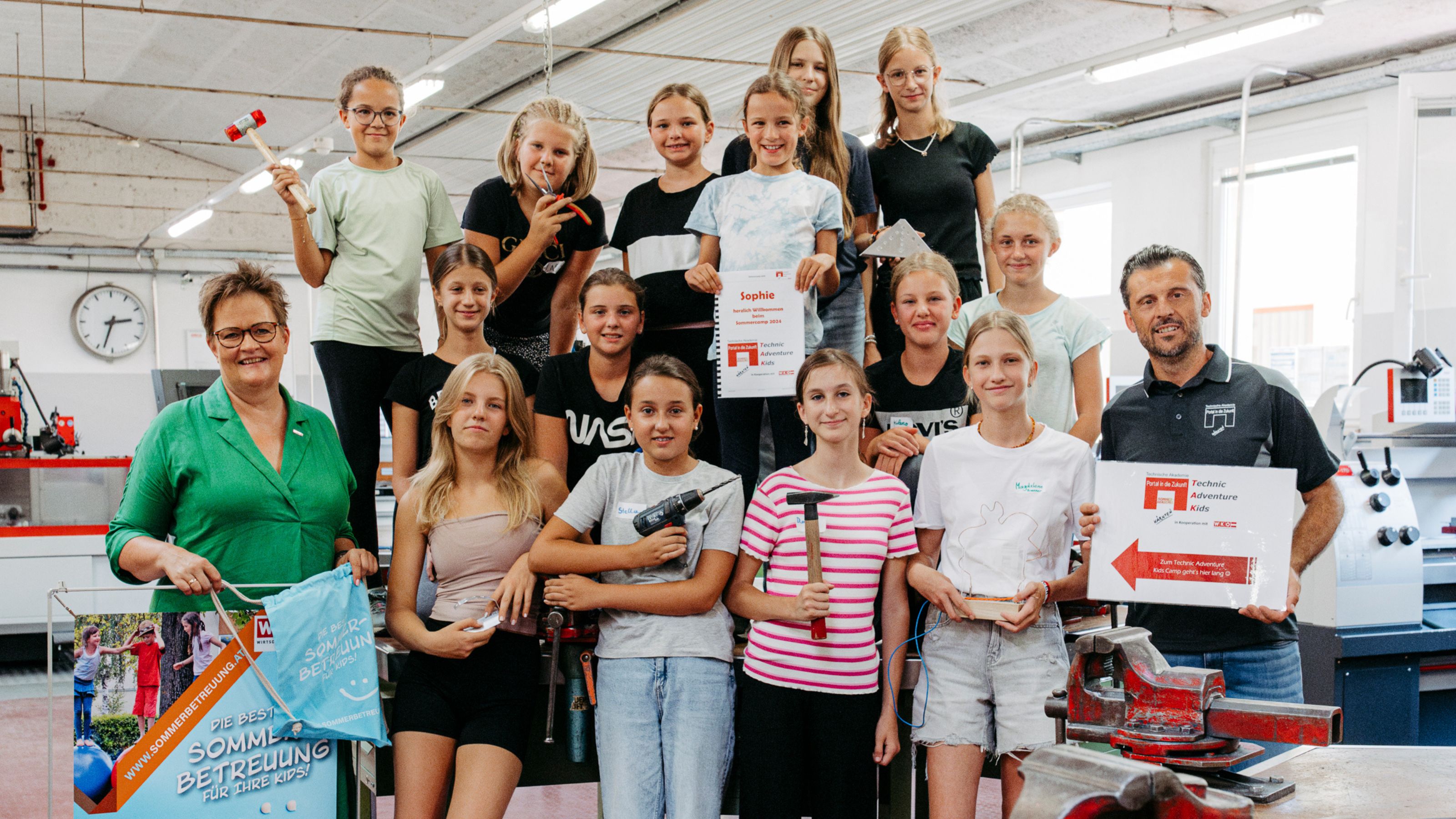 Technik Sommercamp unter dem Motto „Girls Only“ - WKO