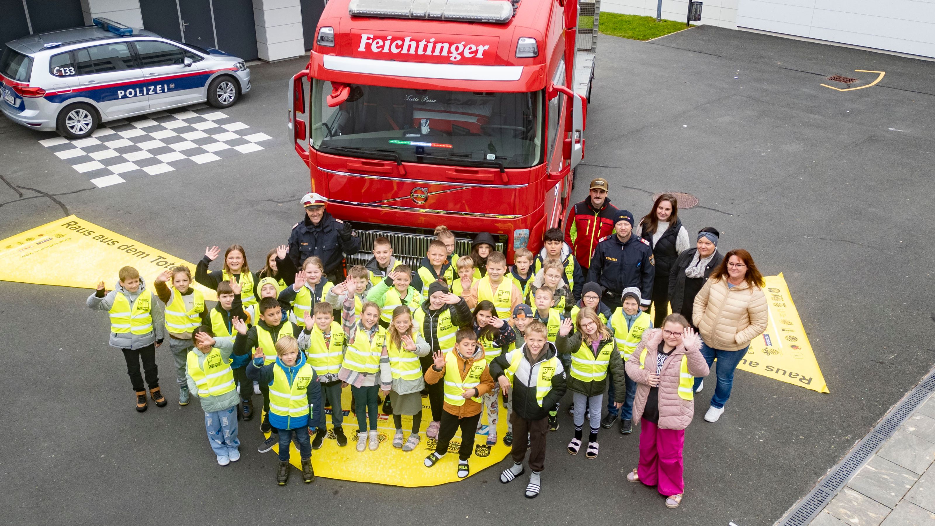 Sicher durch Sichtbarkeit: Tote-Winkel-Training schützt Kinder im ...