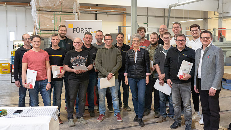 Ehrungen bei Möbel Fürst - WKO