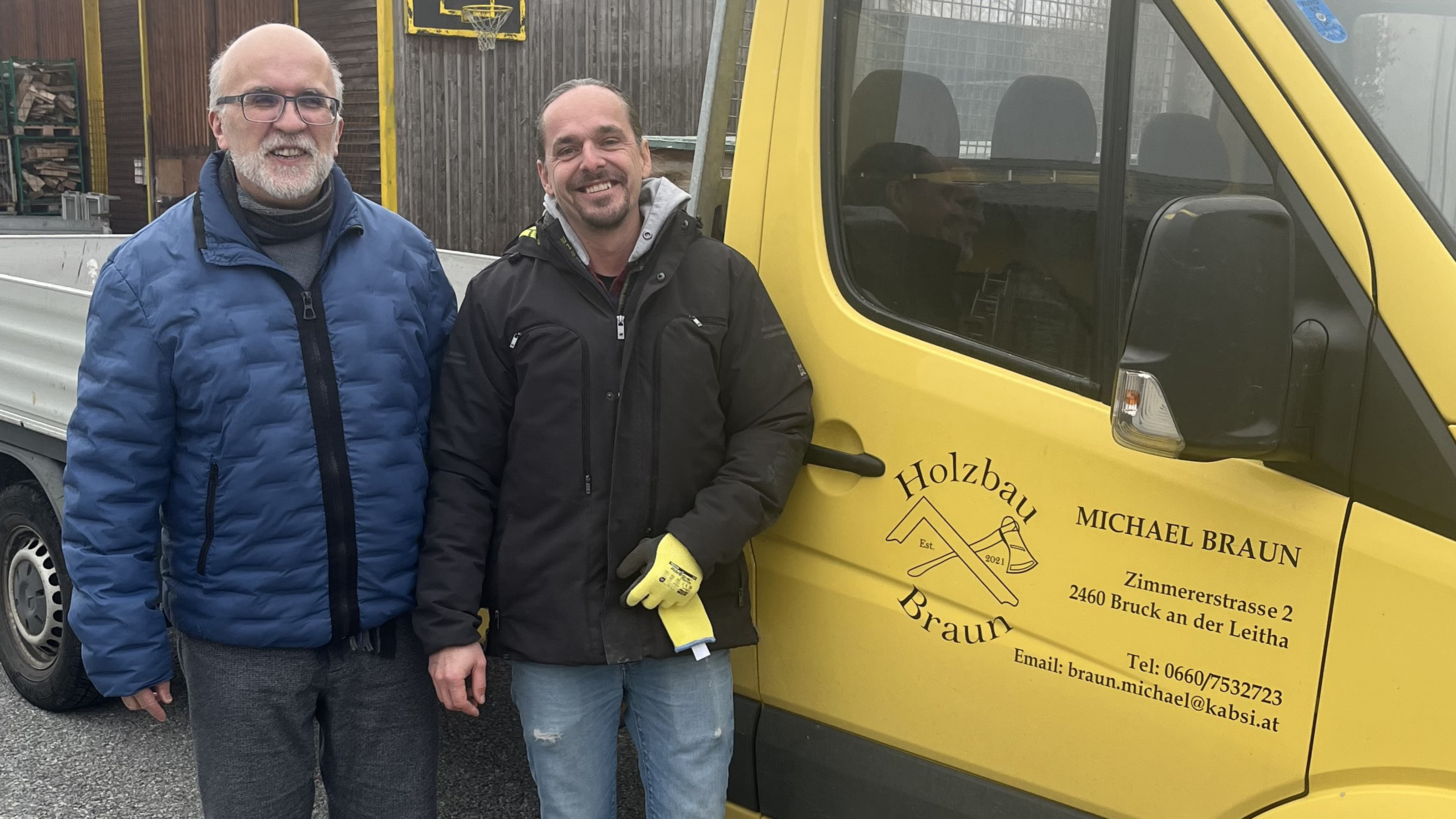 Betriebsbesuch bei Holzbau Braun in Bruck/Leitha - WKO