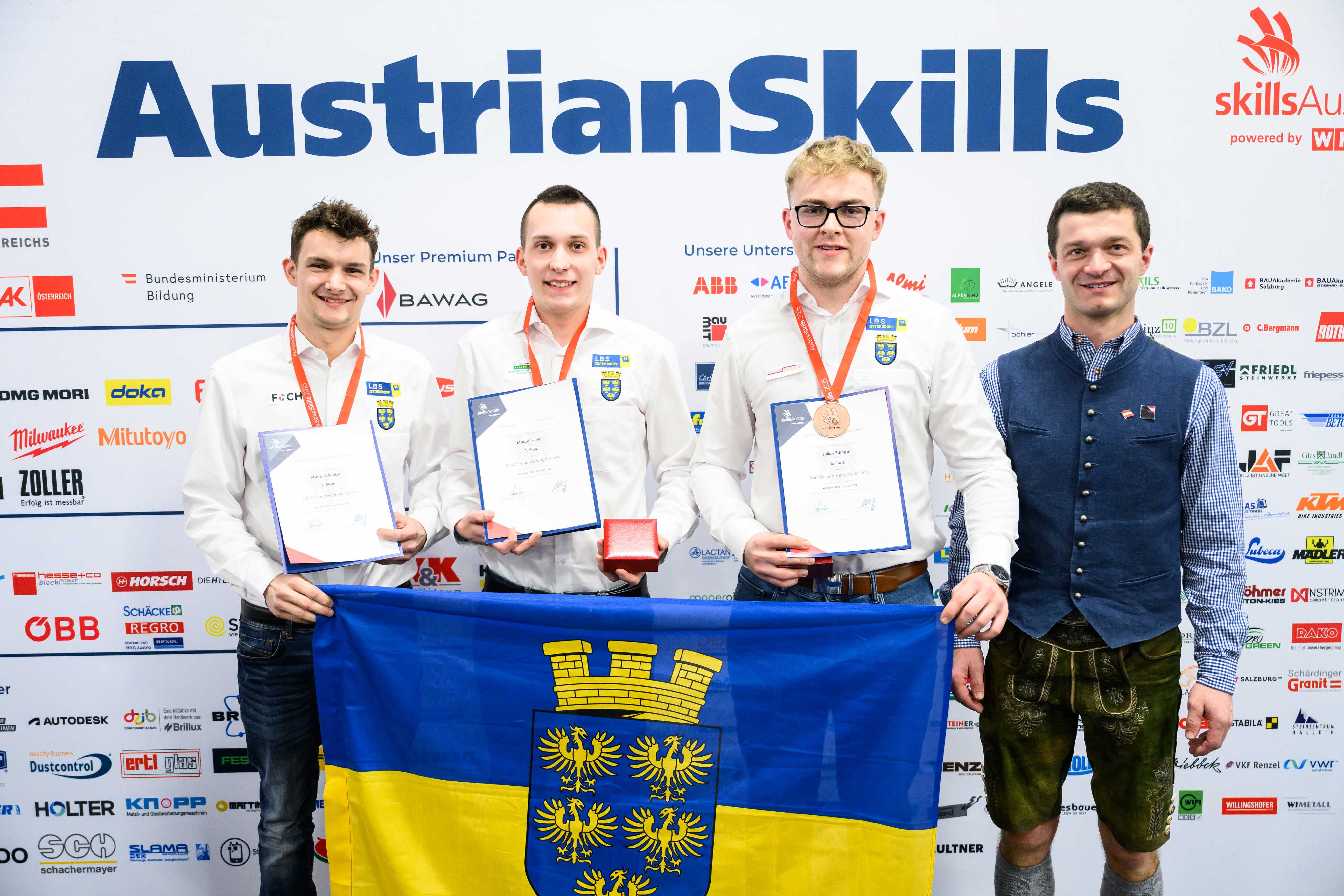 AustrianSkills 2025: Niederösterreichische Installateure räumen ab - WKO