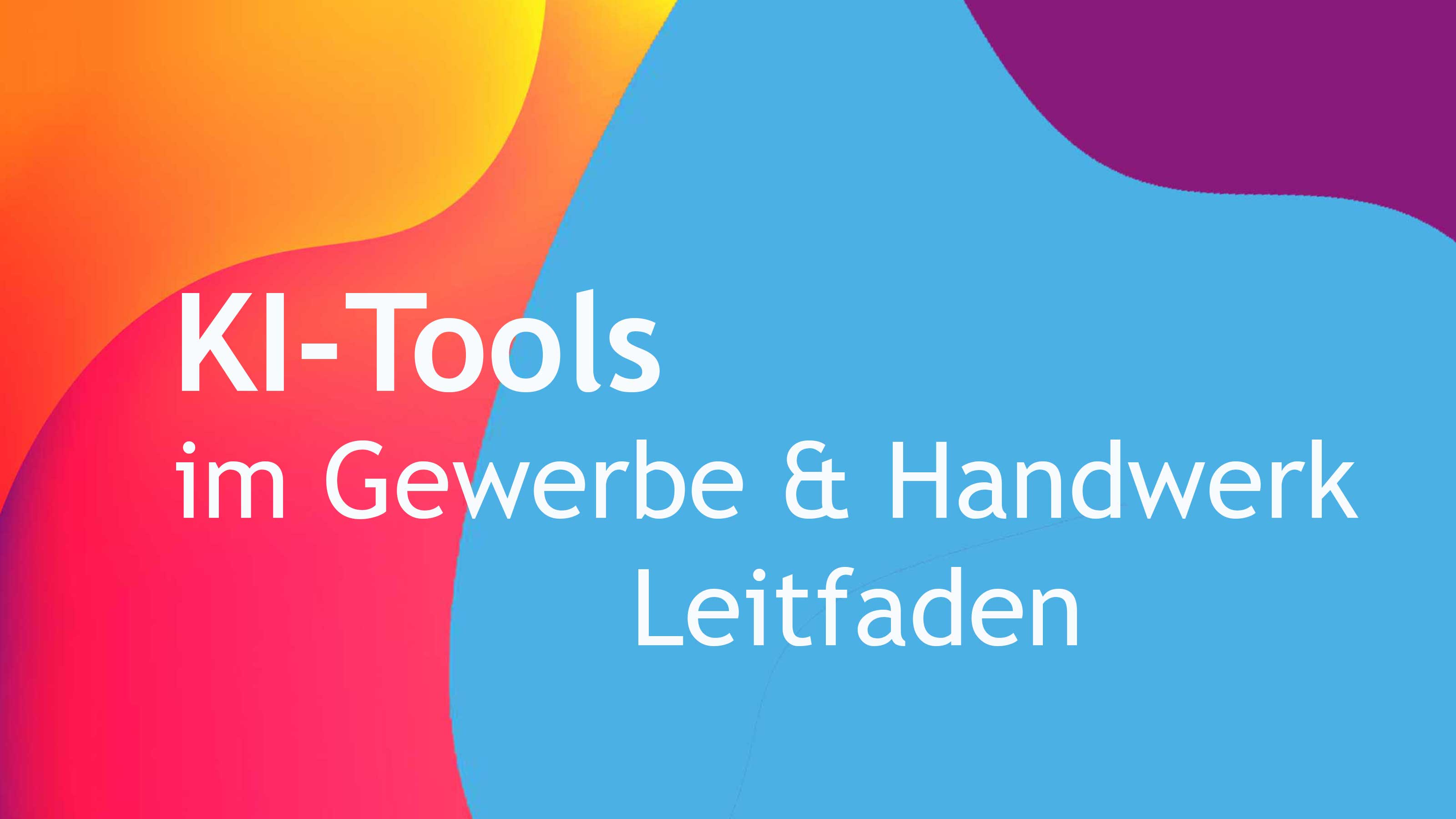 KI-Handbuch für das Gewerbe und Handwerk - WKO