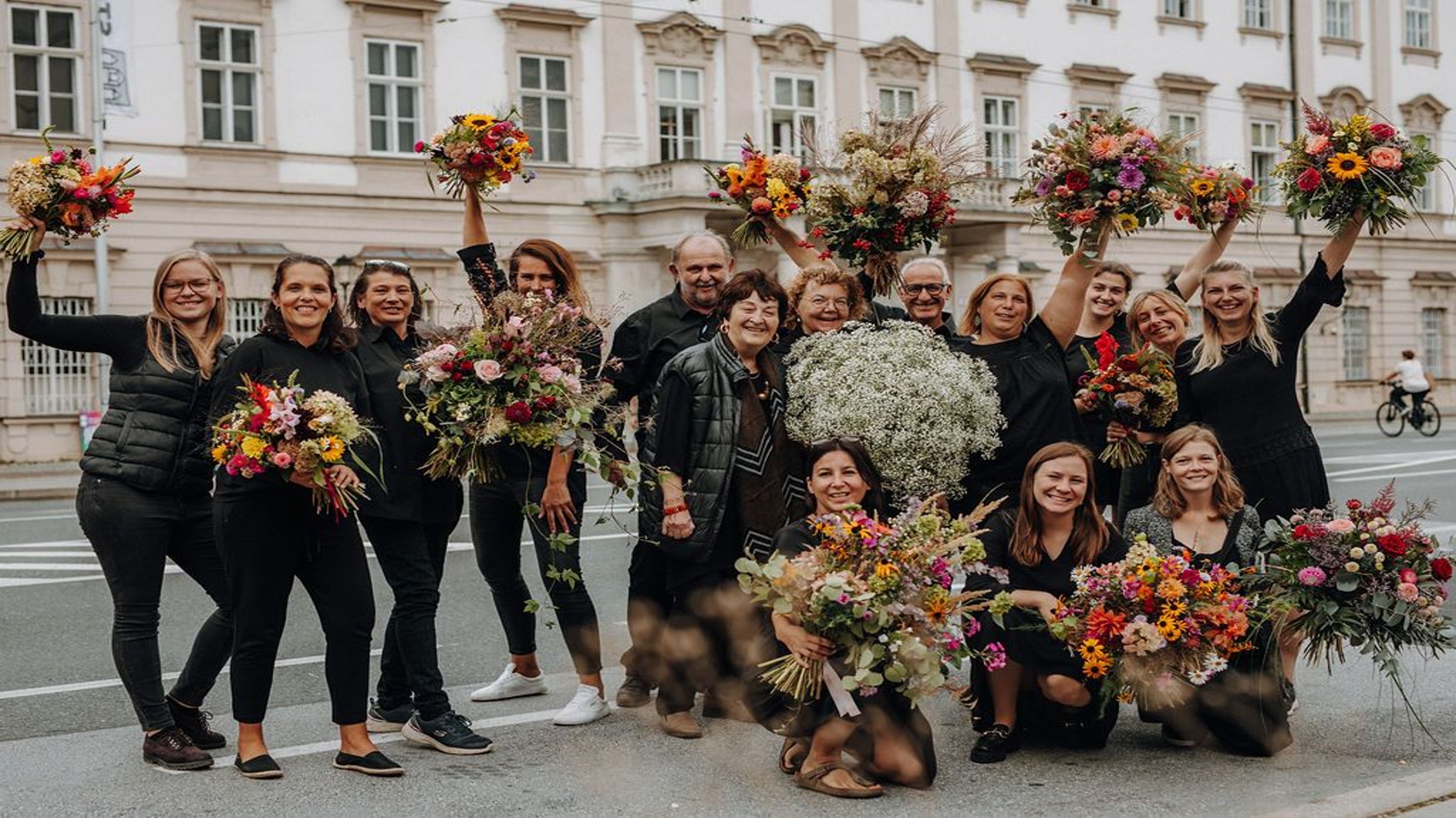 Flashmob der österreichischen FloristInnen - WKO