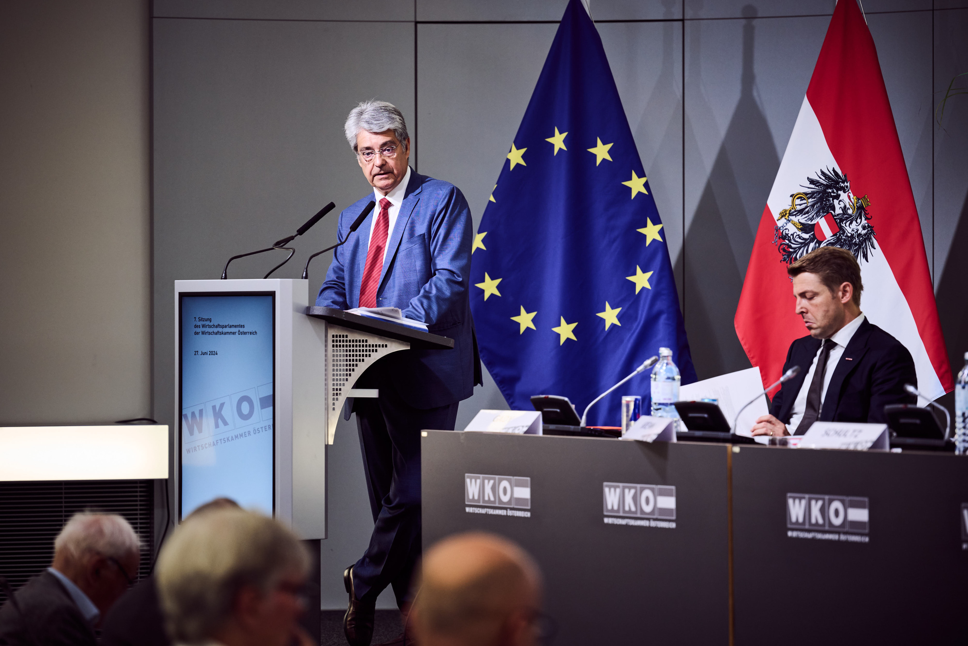 WK Wirtschaftsparlament Rechnungsabschluss F r 2023 Wurde Beschlossen