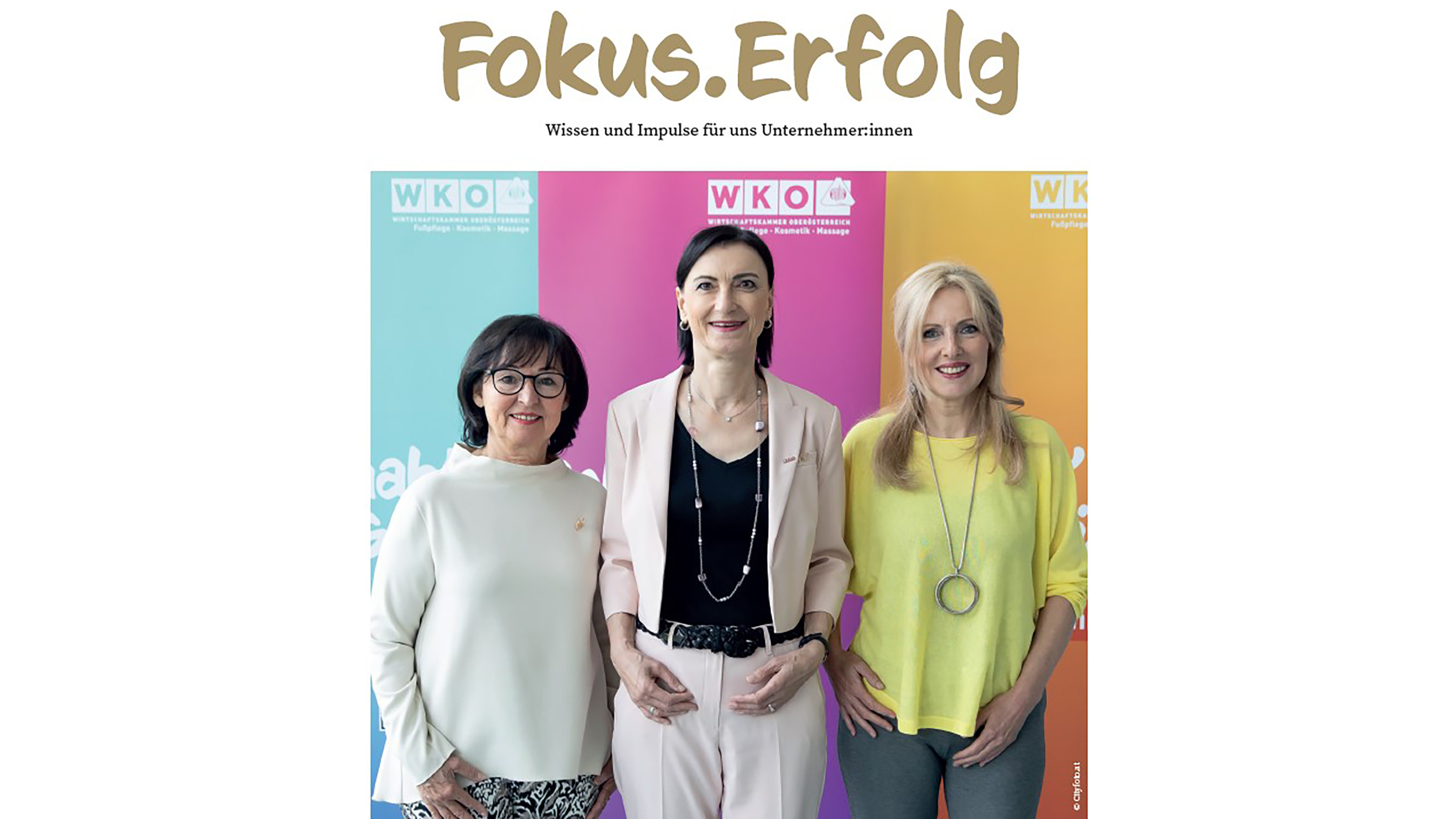 „Fokus.Erfolg“ – das neue Mitgliedermagazin der Innung - WKO