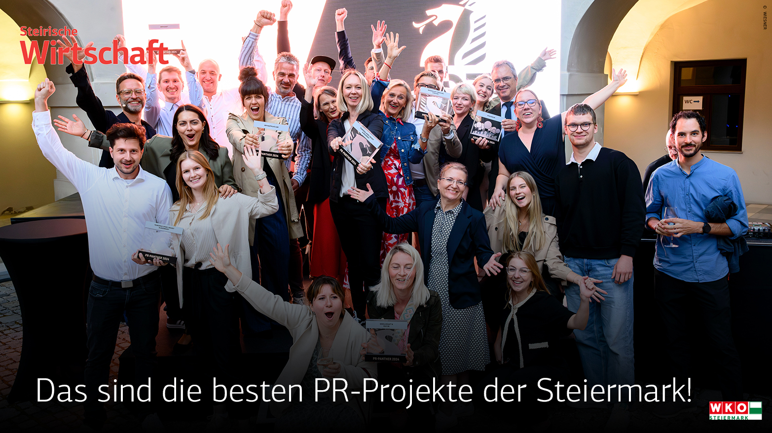 Das sind die besten PR-Projekte der Steiermark - WKO