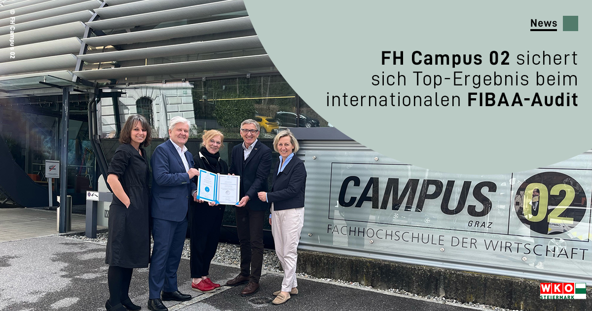 FH Campus 02 hebt die Standards - WKO