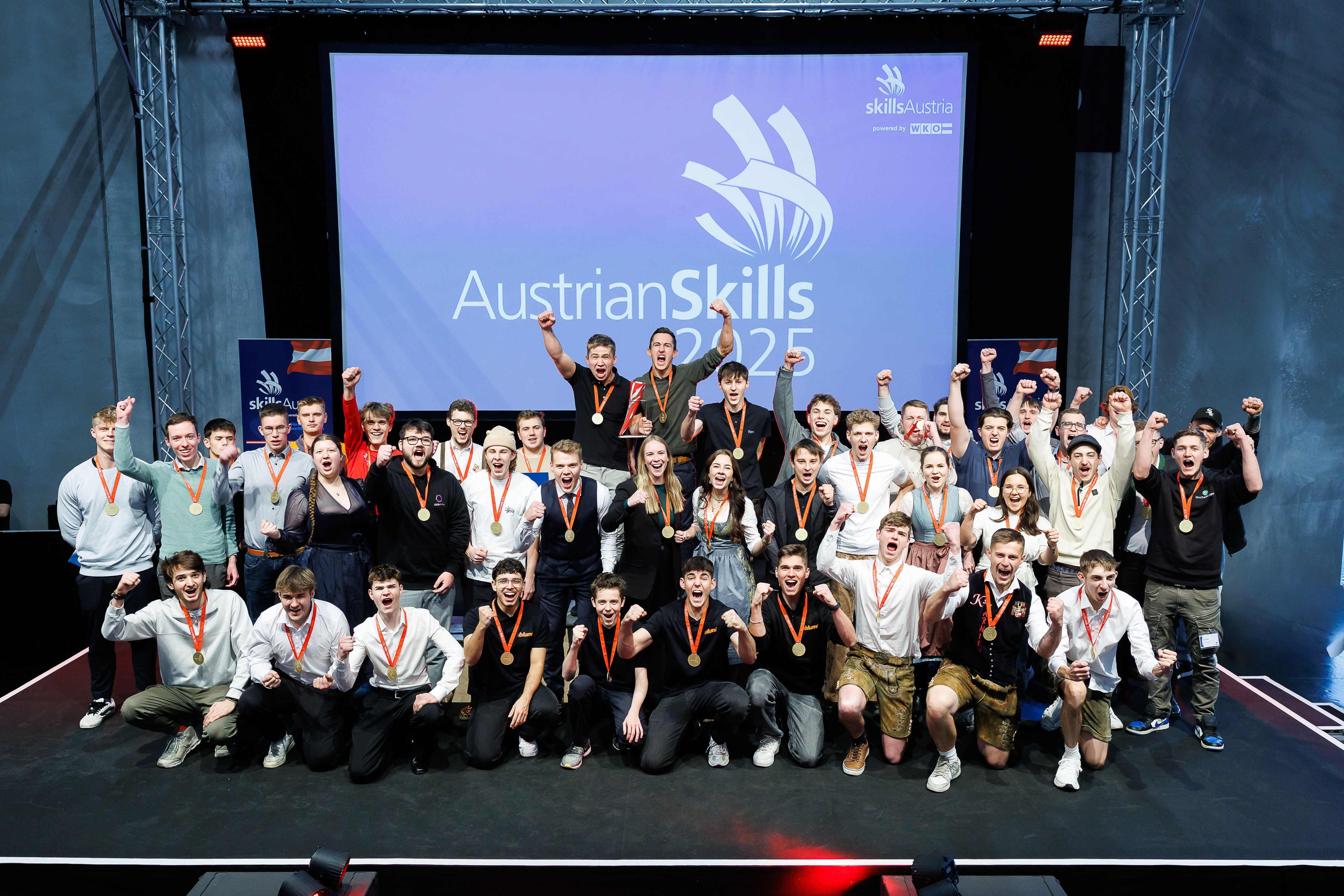 Tiroler Fachkräfte zeigen Stärke bei AustrianSkills 2025 - WKO