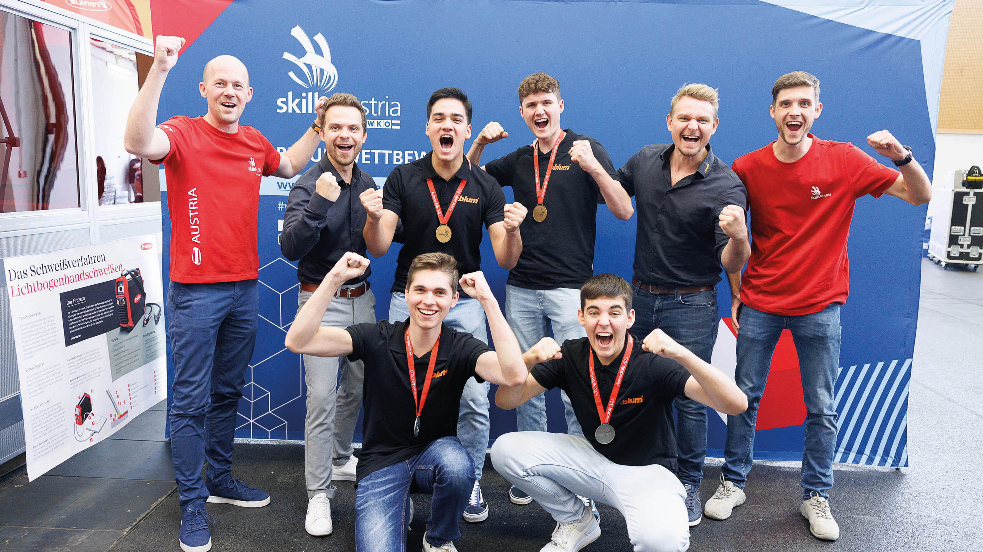 Gold und Silber bei Austrian Skills - WKO