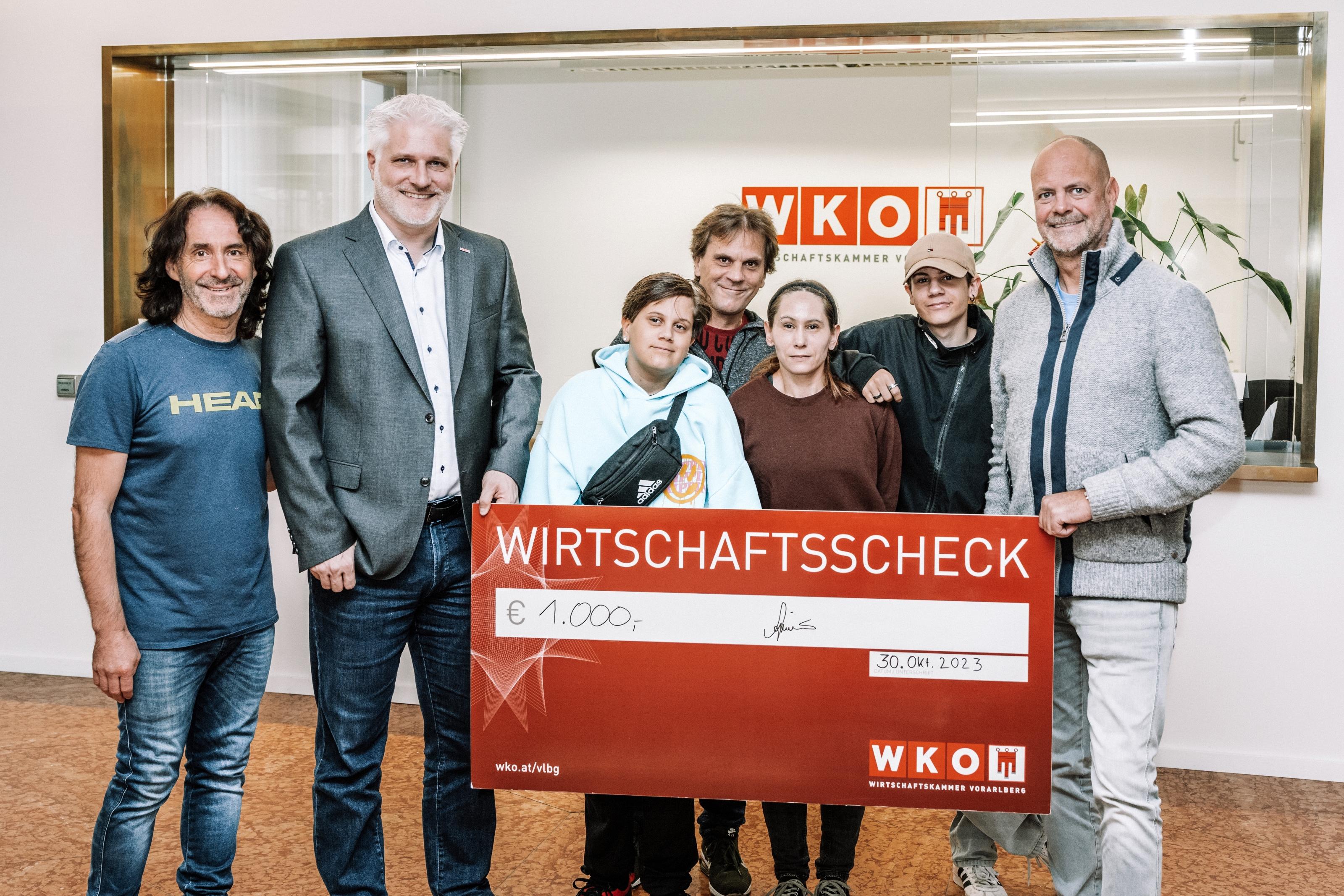 Spende an Vorarlberger Familie - WKO
